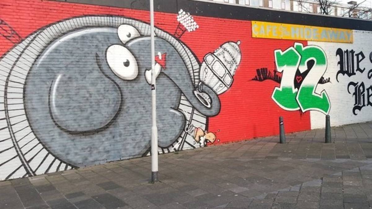 Utrechtse kabouter en Rotterdamse olifant strijden om KNVB-beker