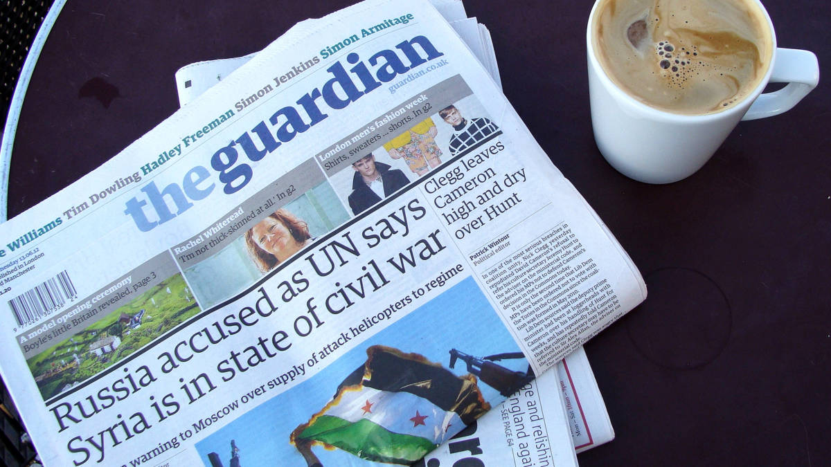 The Guardian: journalist verzon zijn bronnen