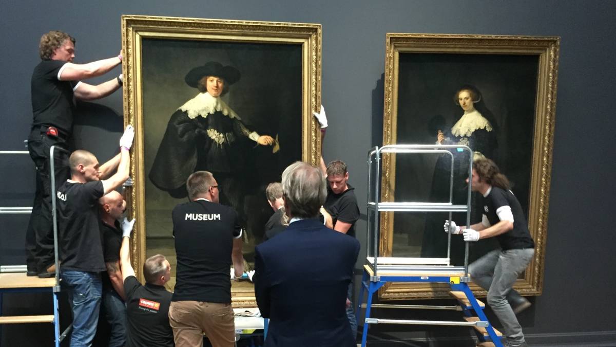 Beroemde schilderijen Rembrandt terug in Rijksmuseum
