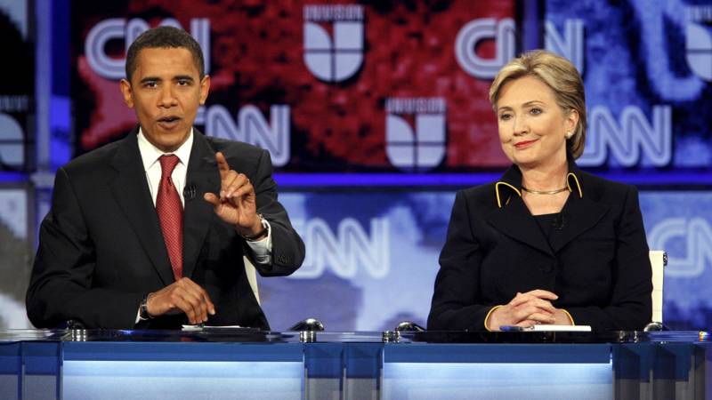 Het nostalgische 'yes we can' klinkt nu voor oude rivaal Hillary