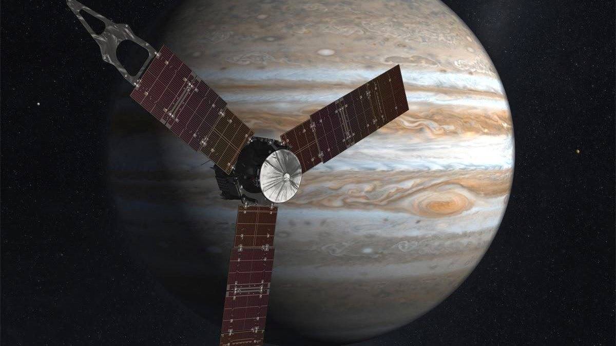 Ruimtesonde Juno 'superdicht' bij planeet Jupiter