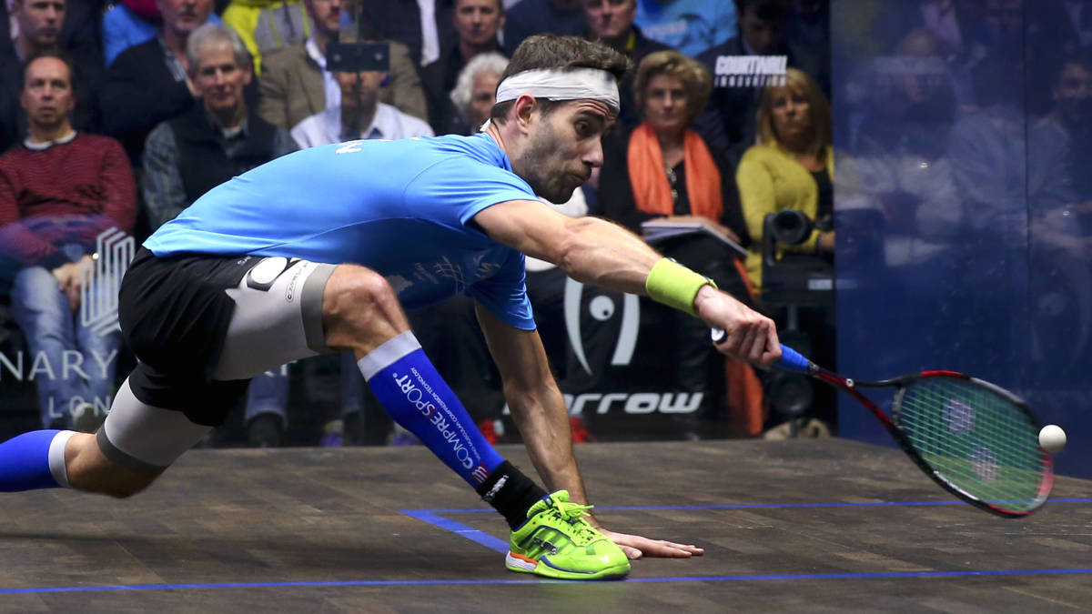 Squasher Golan verrast Gaultier in EK-finale