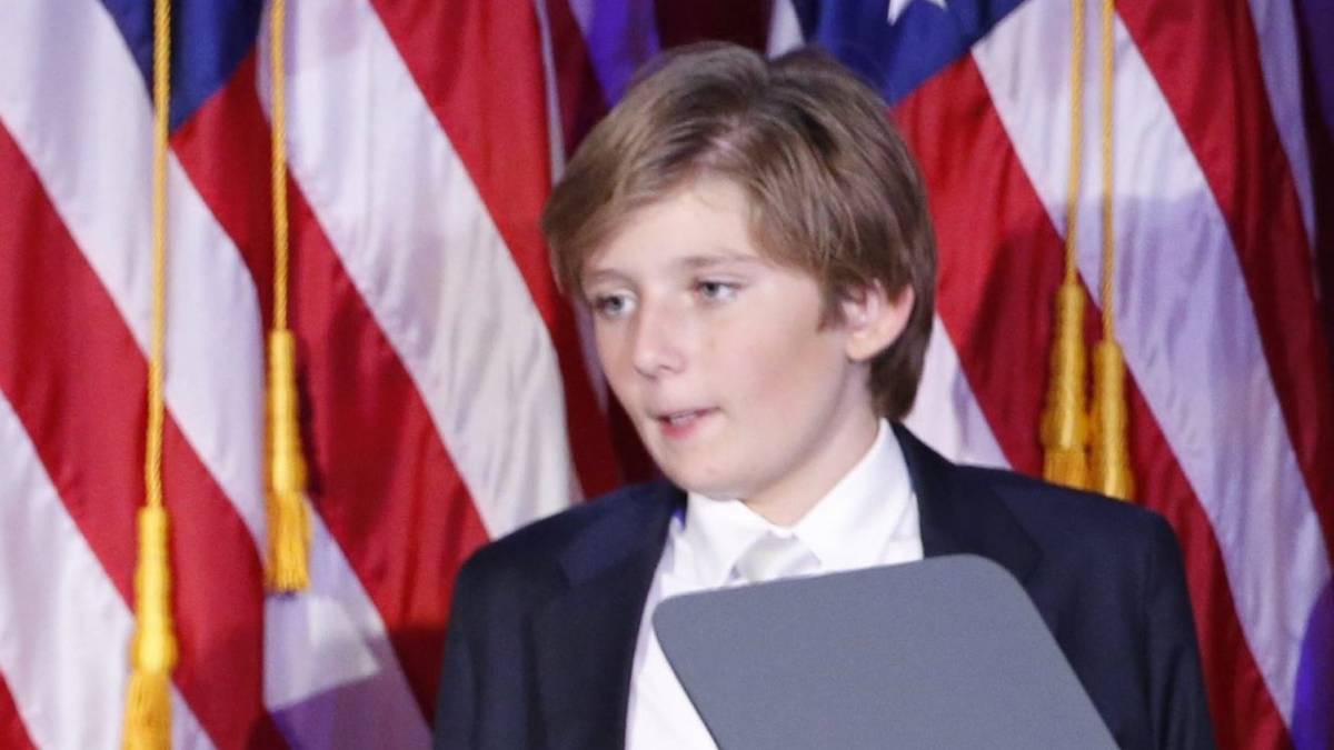 Grappen over slaperige zoon van Trump