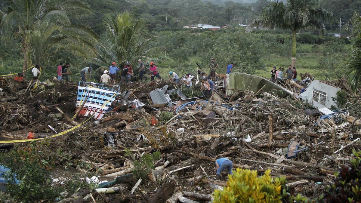 Storm Otto eist negen levens in Costa Rica