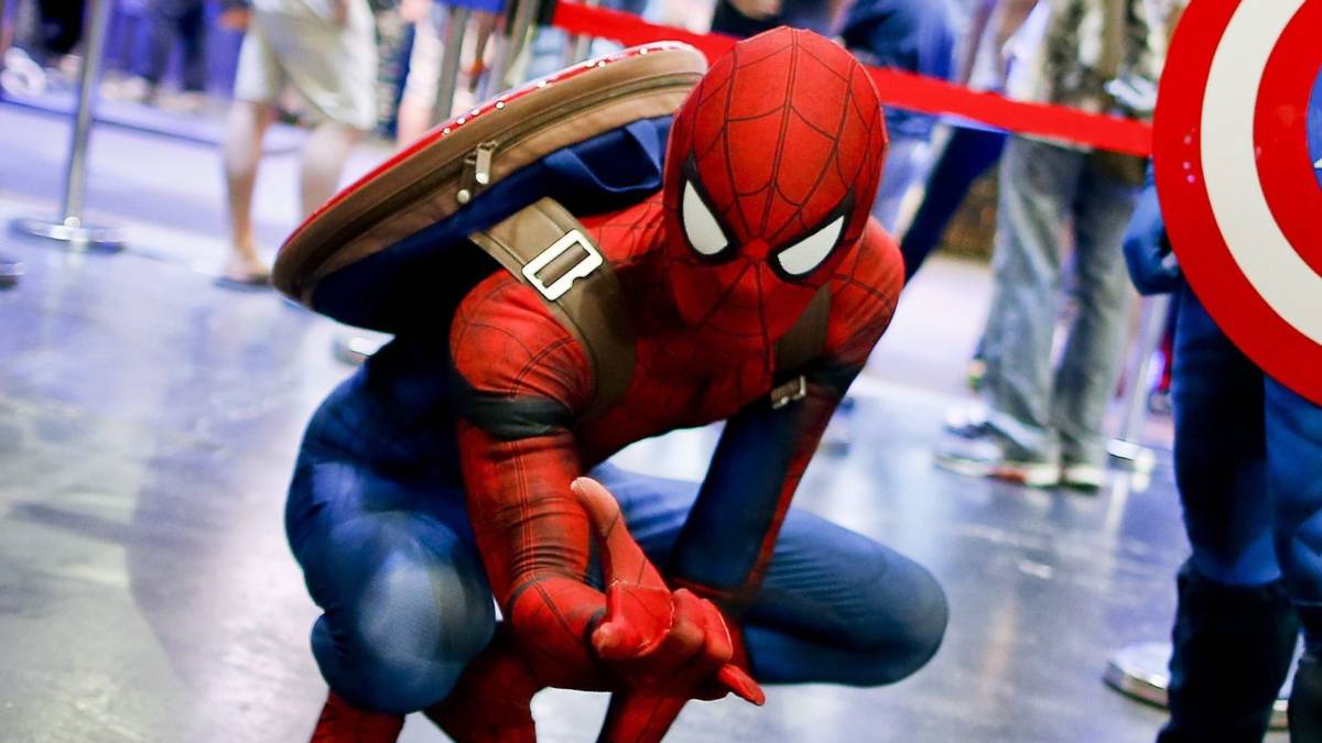 Spider-man is stiekem klasgenoot