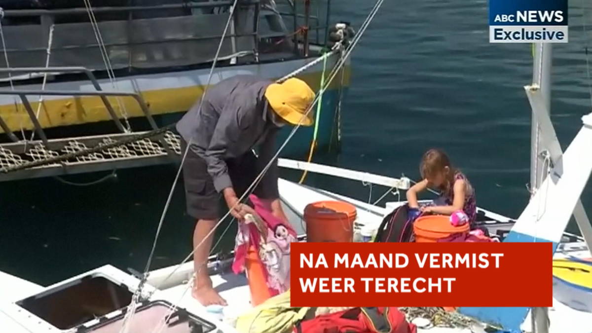 Vader en dochter maand vermist op zee