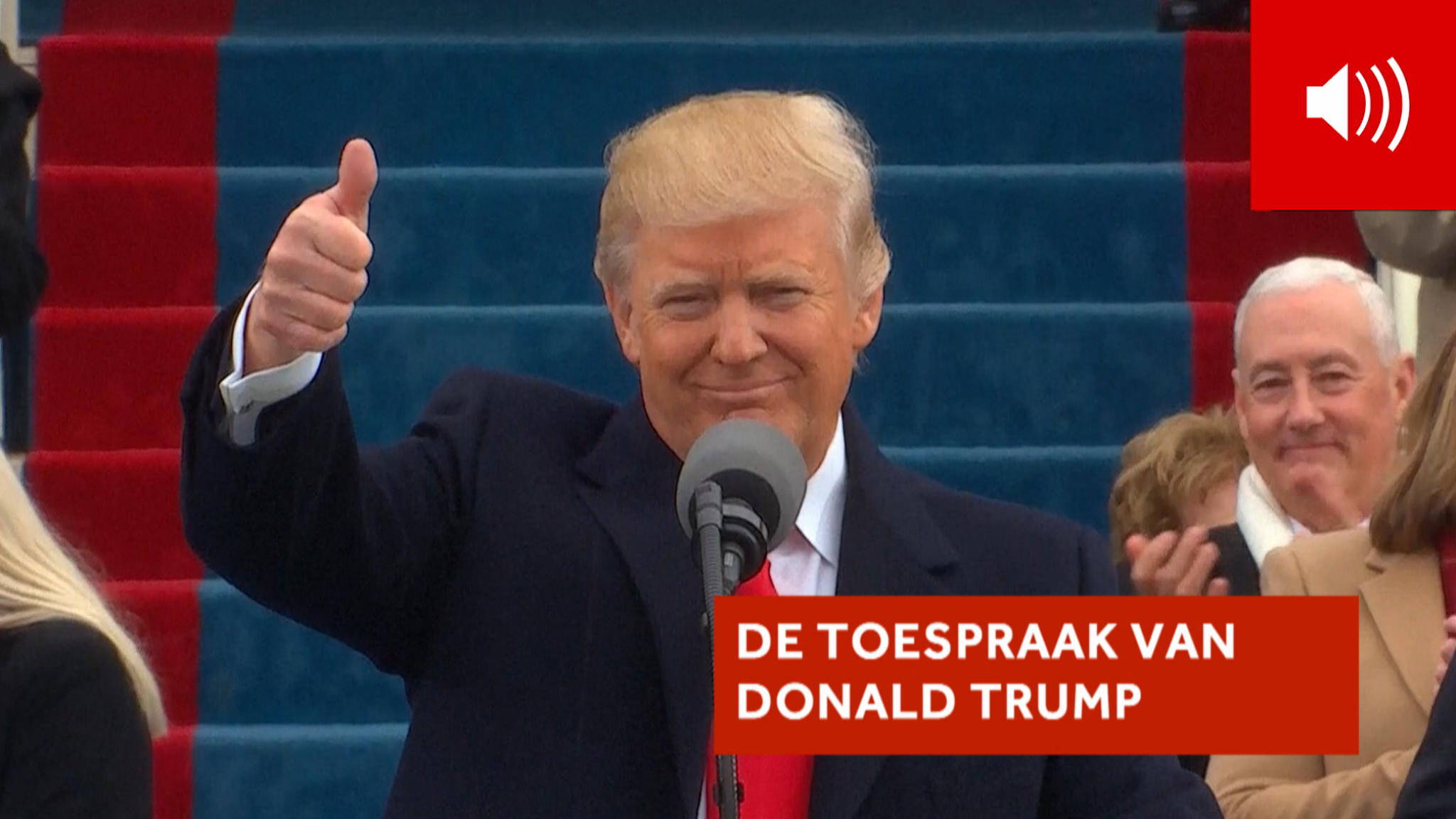 De toespraak van Donald Trump | NOS