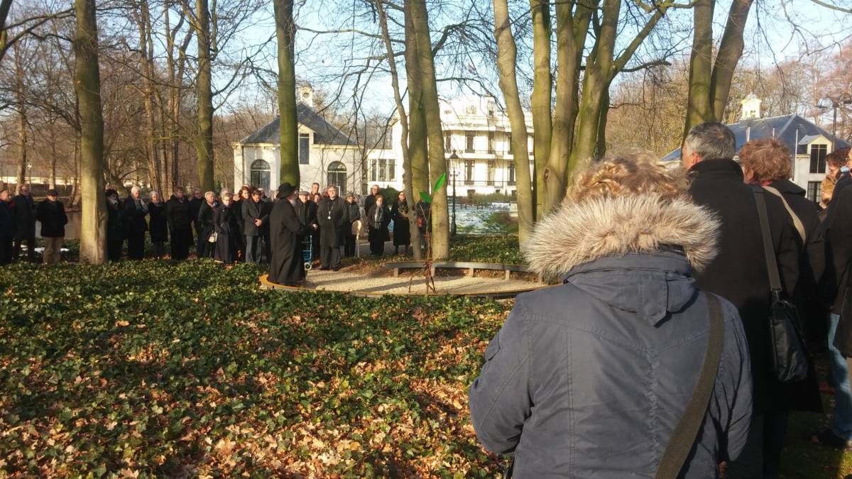 Joods monument in Putten onthuld voor 'vergeten' werkkamp