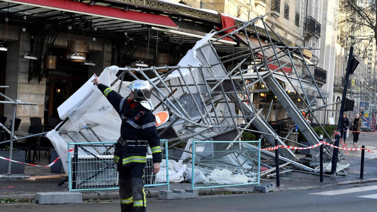 Storm richt veel schade aan in Zuidwest-Frankrijk
