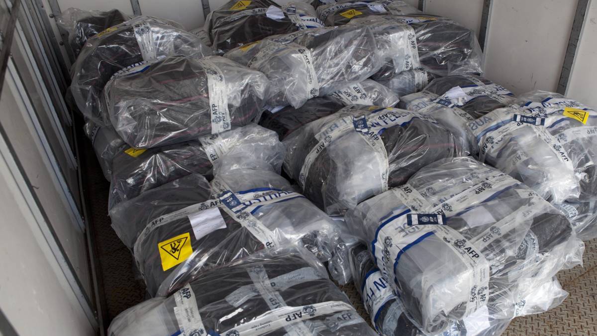 1400 kilo coke, 222 miljoen euro: enorme drugsvangst in Australië