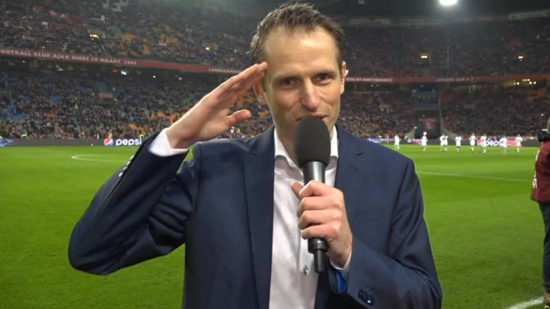 Bij deze eredivisie zitten de commentatoren tussen de spelers