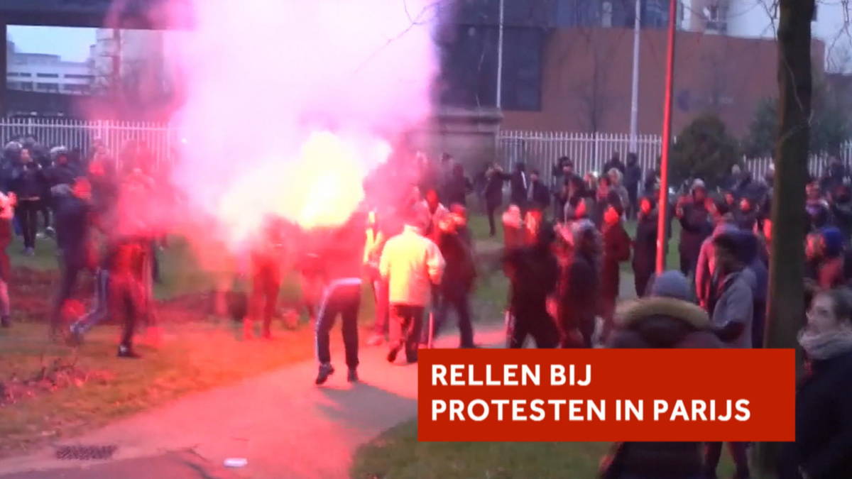 Rellen in Parijs na vreedzame demonstratie tegen politiegeweld