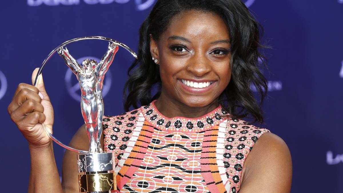 Biles en Bolt winnen Laureus Award