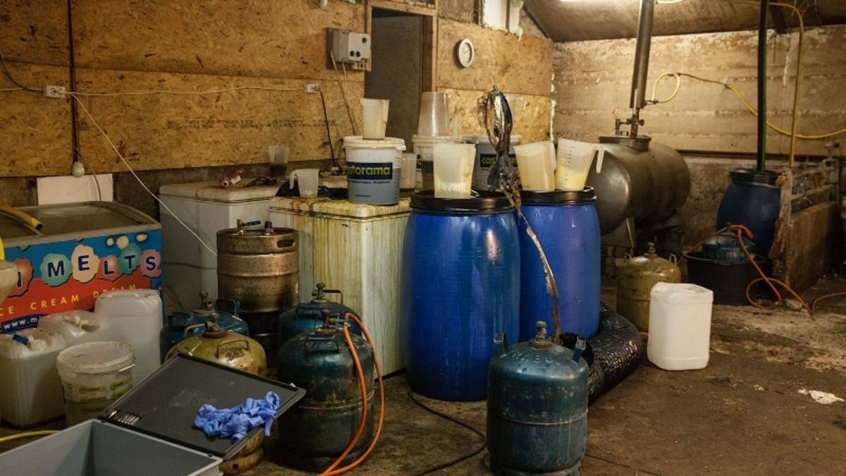 Drugslab Leende 'een van de grootste van Nederland'