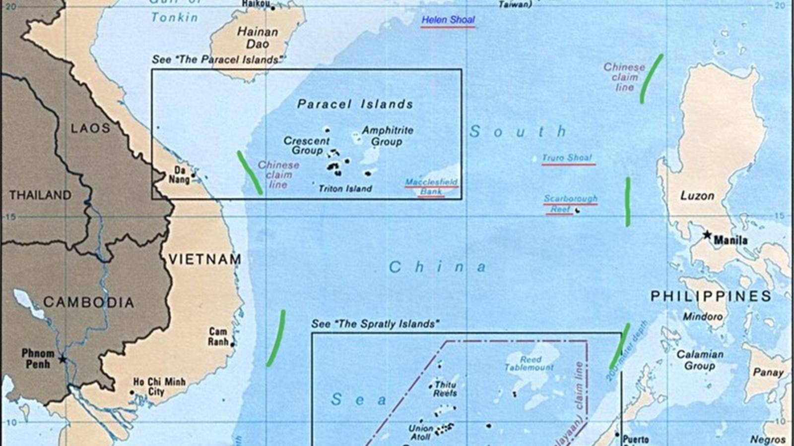 China tart VS in Zuid-Chinese Zee | NOS