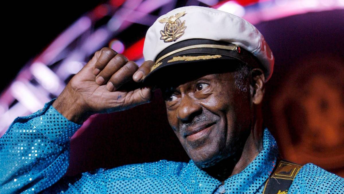 Chuck Berry was de vader van de rock-'n-roll