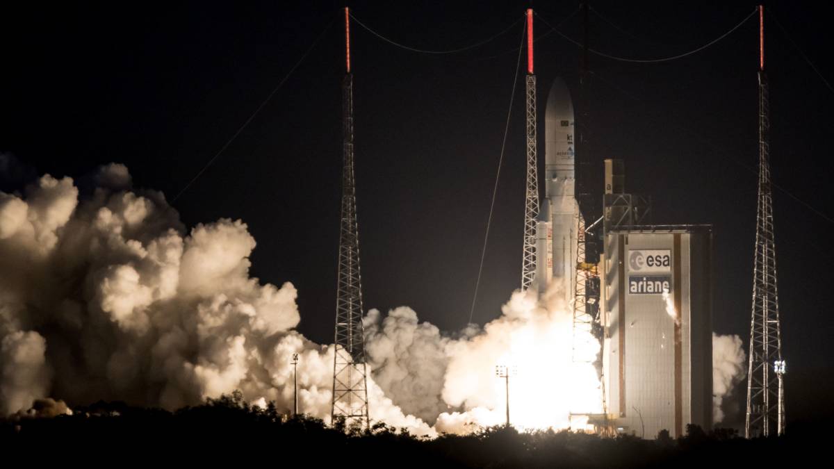 Ariane-raket gelanceerd met 1,5 maand vertraging