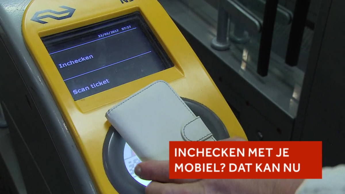 Inchecken met je mobiel? Dat kan nu