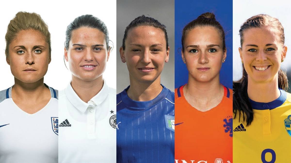 Eindelijk kun je ook de Europese voetbalvrouwen inplakken