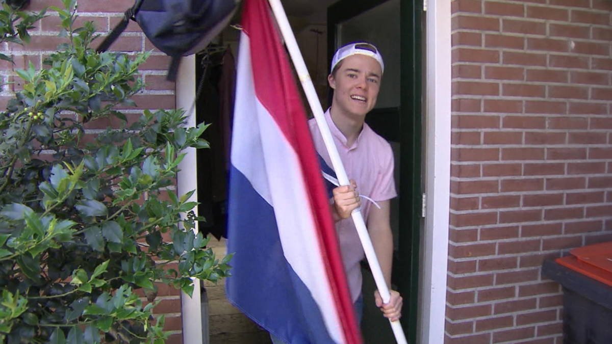 Geslaagd! Dus de vlag kan uit.
