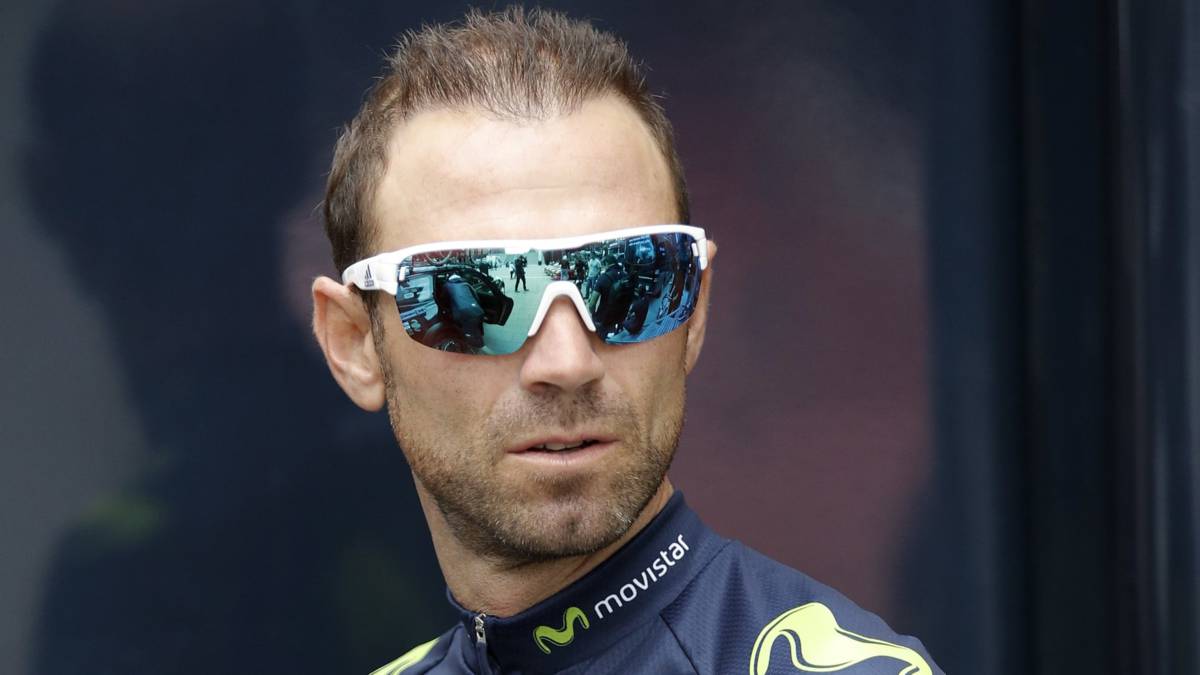 Valverde eerste uitvaller in Tour na harde val