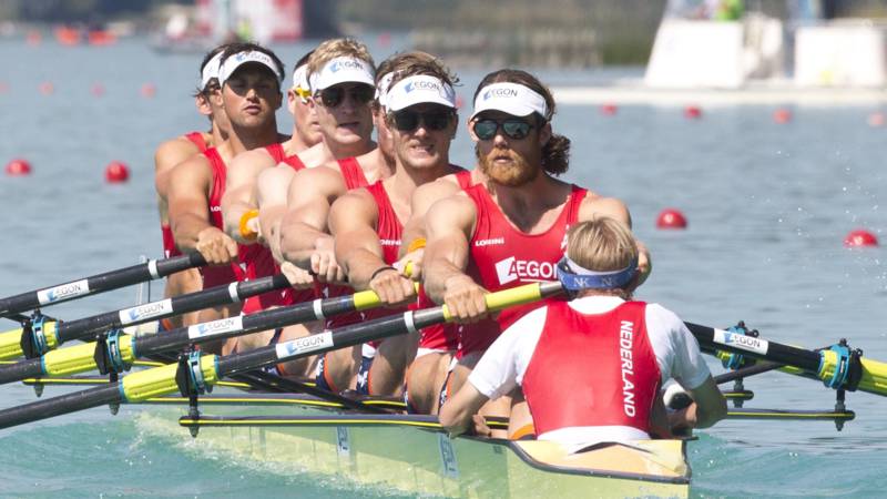 Roeiers Holland Acht naar finale in Luzern