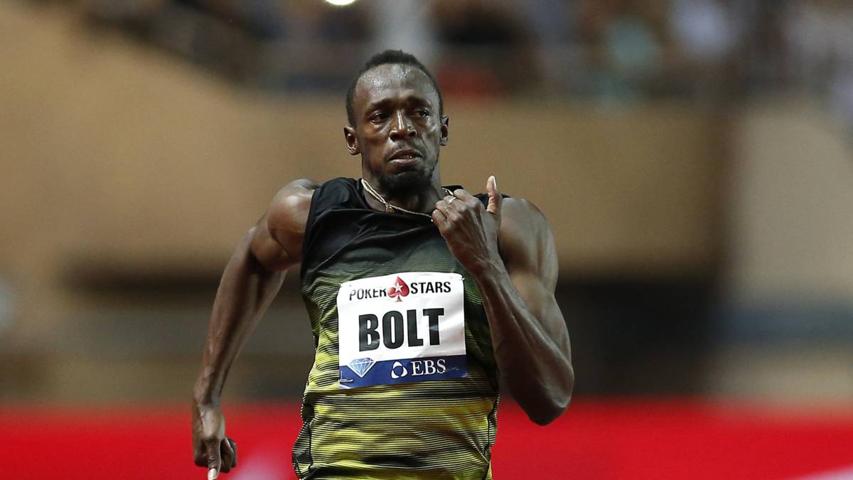 Bolt duikt in Monaco onder de 10 seconden