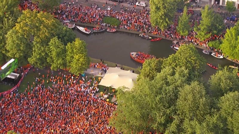 Groot feest voor Oranje in Utrecht