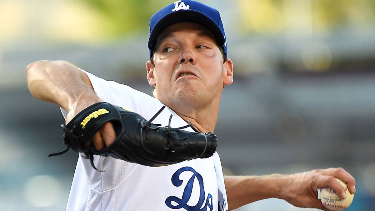 Dodgers-pitcher Hill loopt 'perfect game' mis