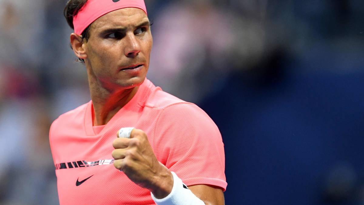 Nadal begint stroef, maar wint redelijk simpel van Lajovic