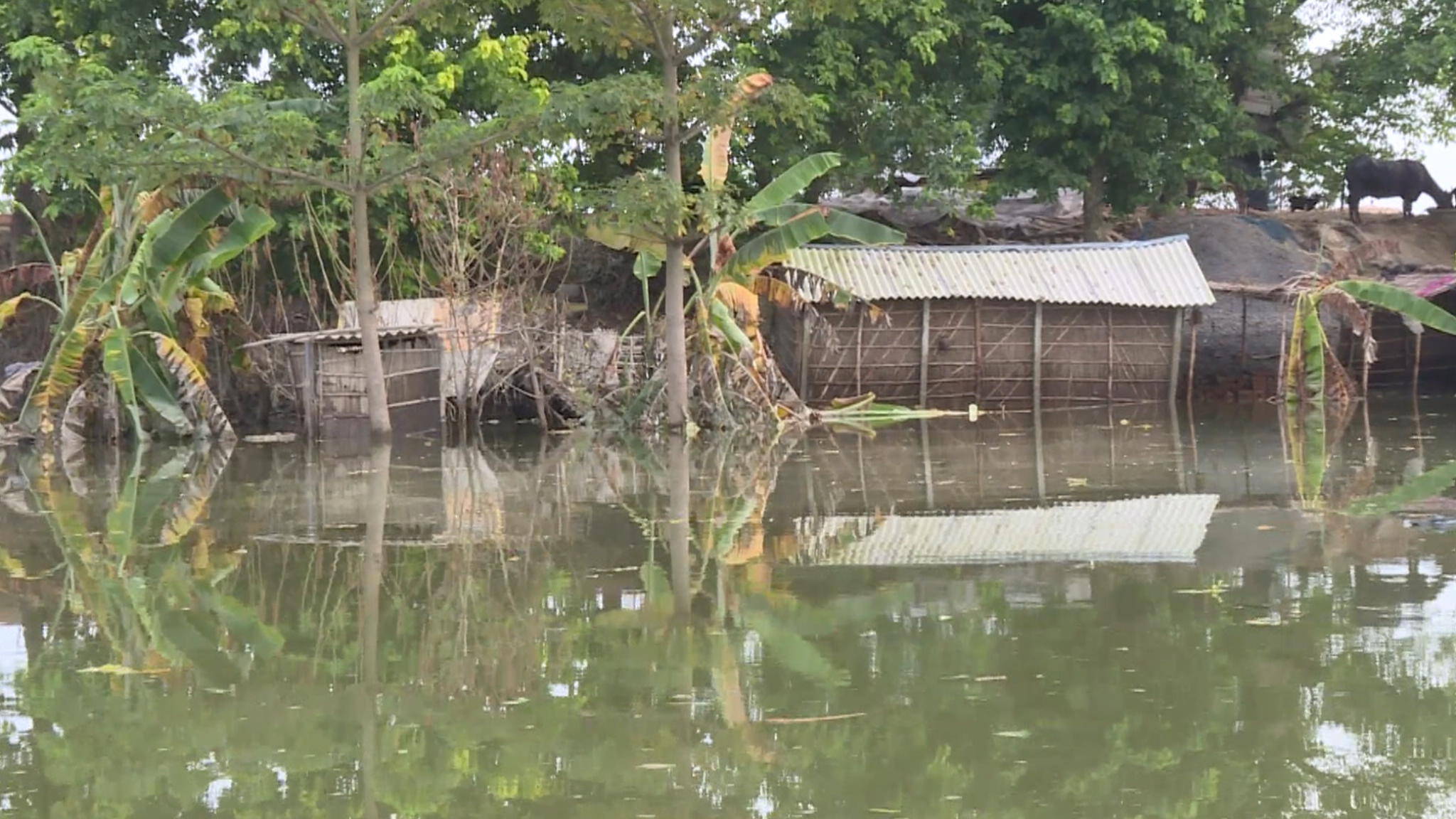 Zware moesson teistert Bangladesh, Nepal en India | NOS