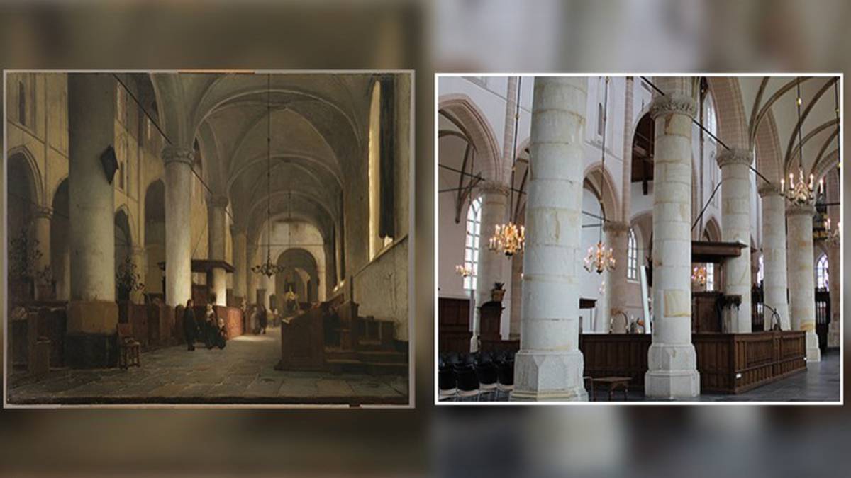 Grote Kerk Naarden koopt schilderij van zichzelf