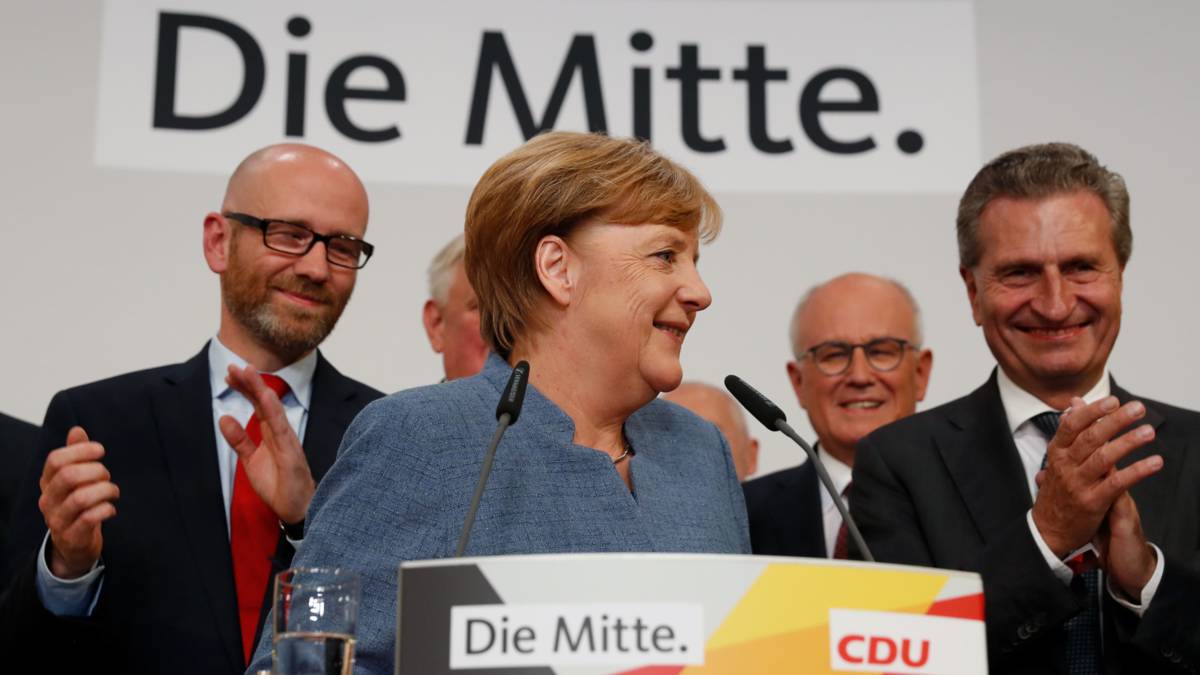 Angela Merkel wint weer verkiezingen in Duitsland