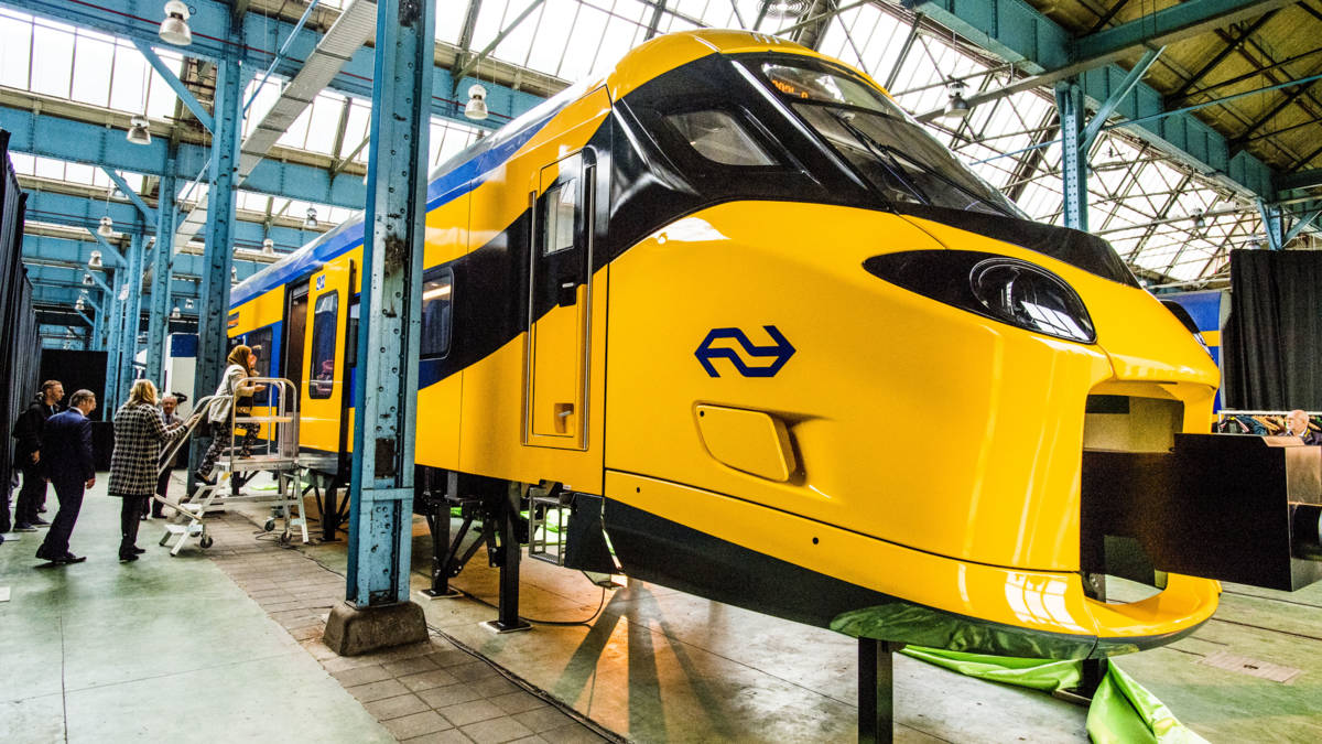 Dit is de nieuwe intercity, hij rijdt vanaf 2021