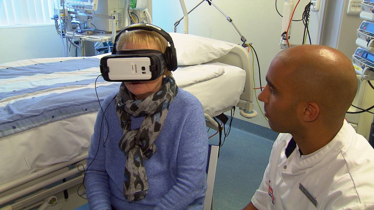 Met virtual reality de nare ervaring op de intensive care verwerken