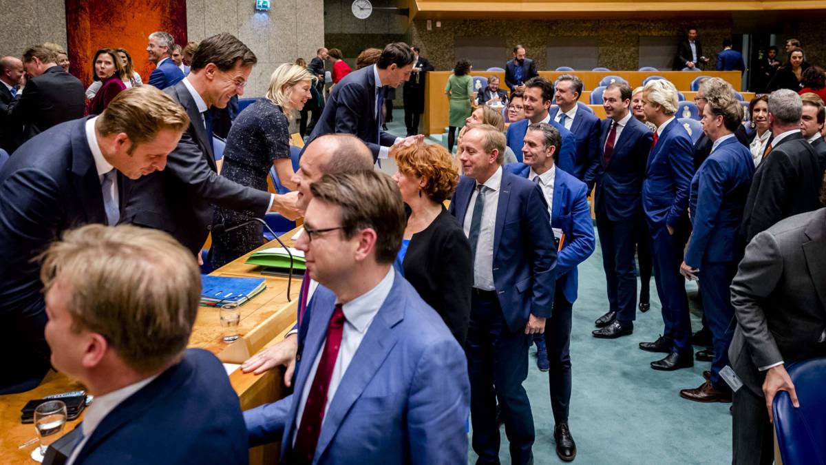 Kabinet-Rutte III zonder problemen aan de slag