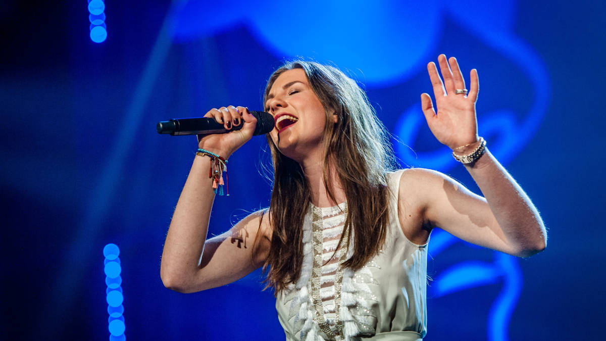 Zangeres Maan na streaker-grap: ik heb het afgesloten