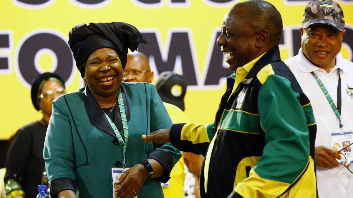 Vice-president Ramaphosa volgt Jacob Zuma op als leider van het ANC