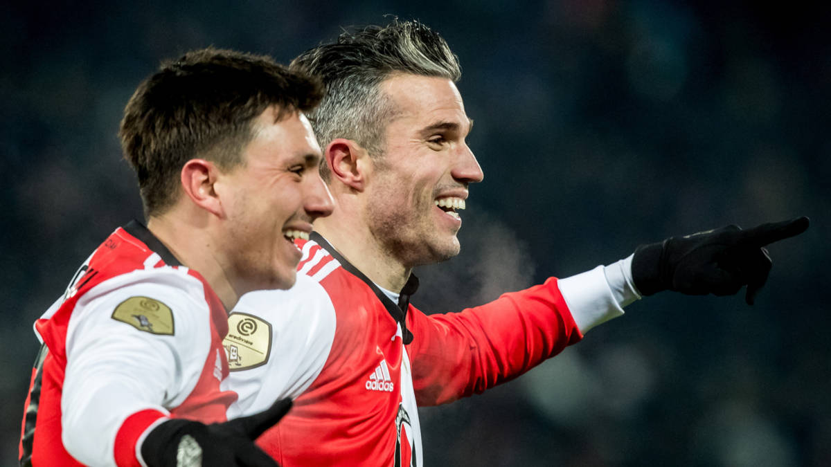 Feyenoord houdt zicht op prijs dankzij simpele zege op Willem II