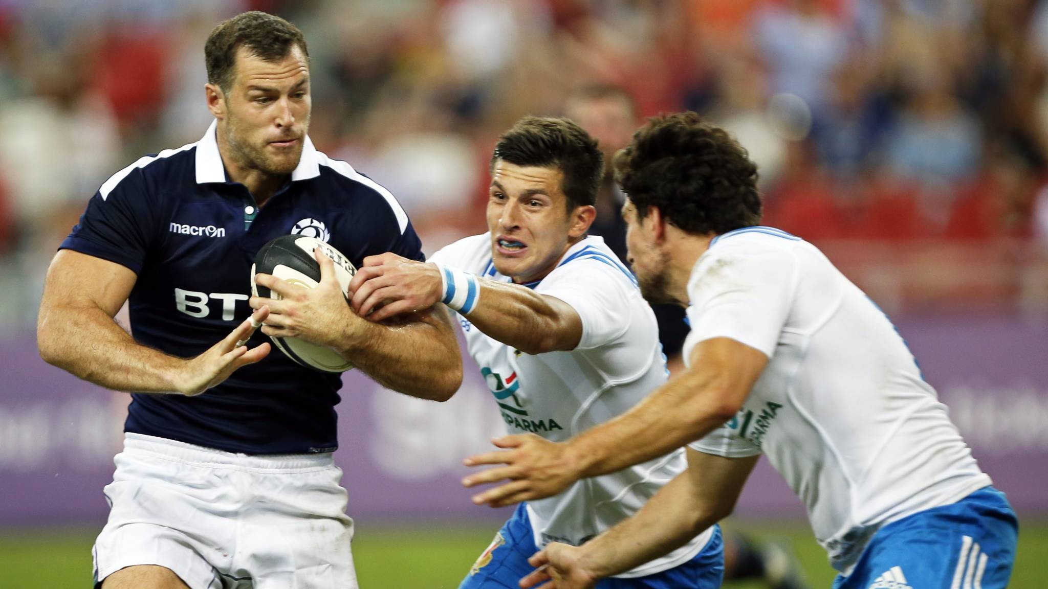 De verliefdheid is wel een beetje weg bij rugbyer Visser | NOS