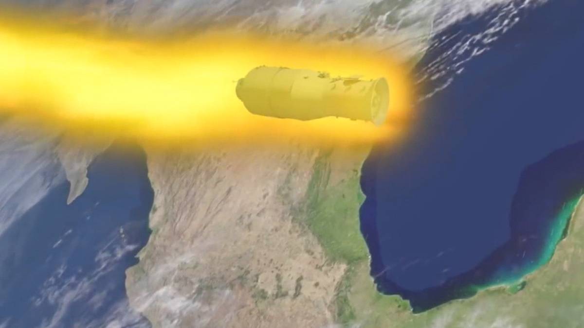 Ruimtestation Tiangong-1 stort neer, 'Nederland blijft gespaard'