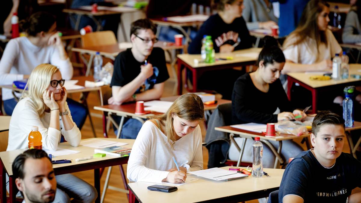 Spannend: de eindexamens zijn begonnen