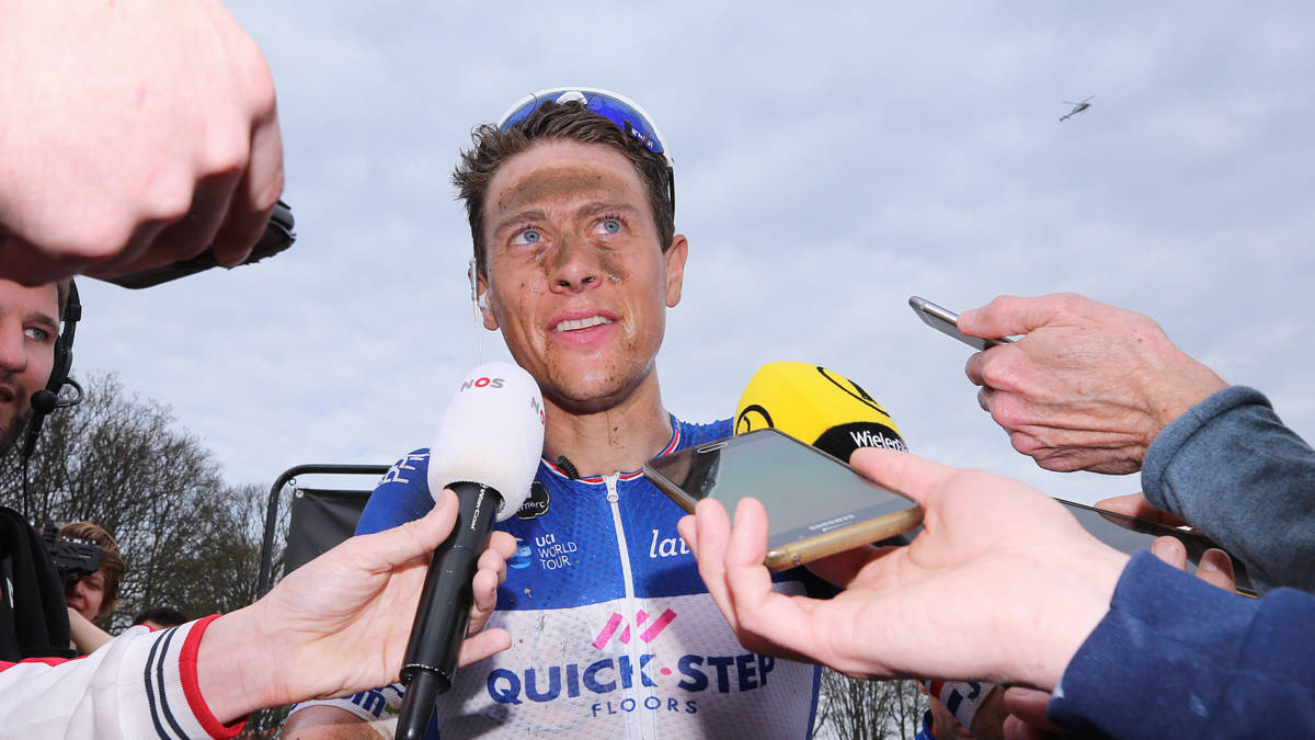 Terpstra proestend: ik sta weer op het podium, kicken!