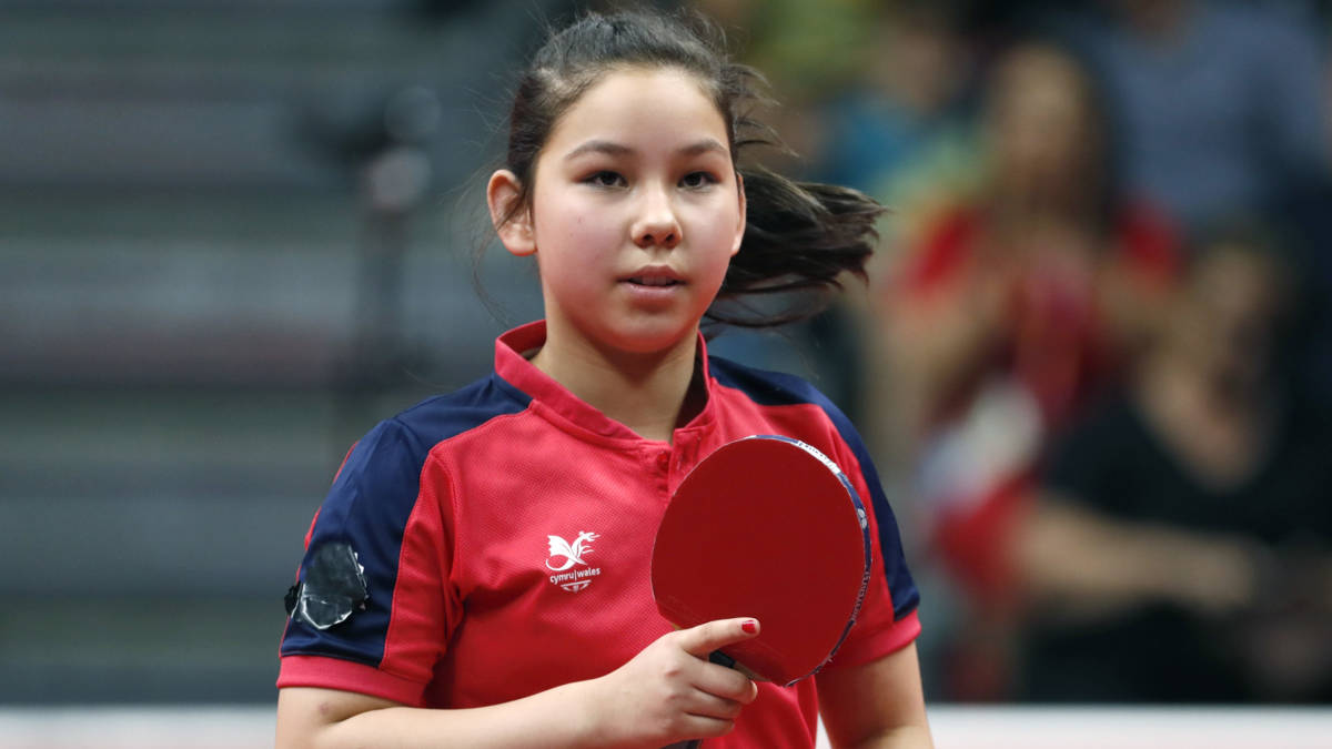 Anna (11) tafeltennist tussen de wereldtop