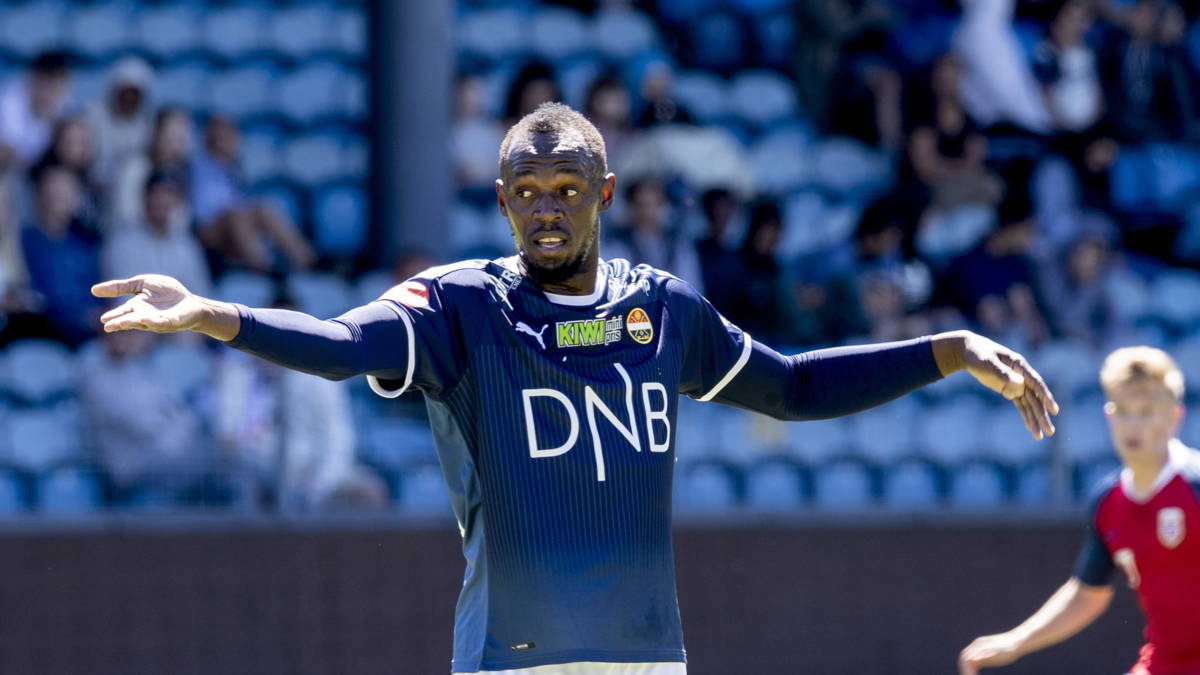 'Voetballer' Bolt maakt debuut bij Noorse ploeg