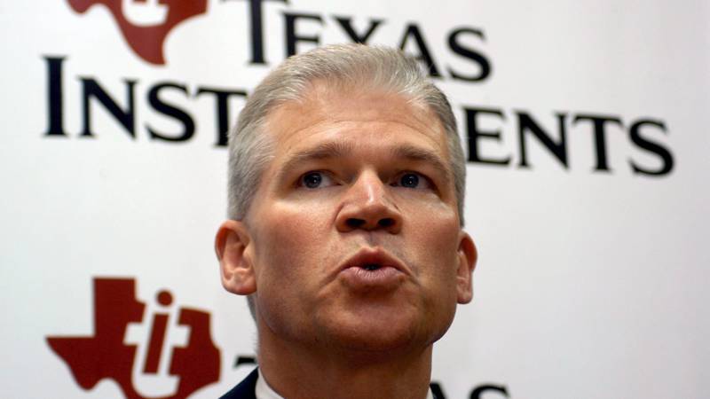 Topman Texas Instruments na 1,5 maand al weg