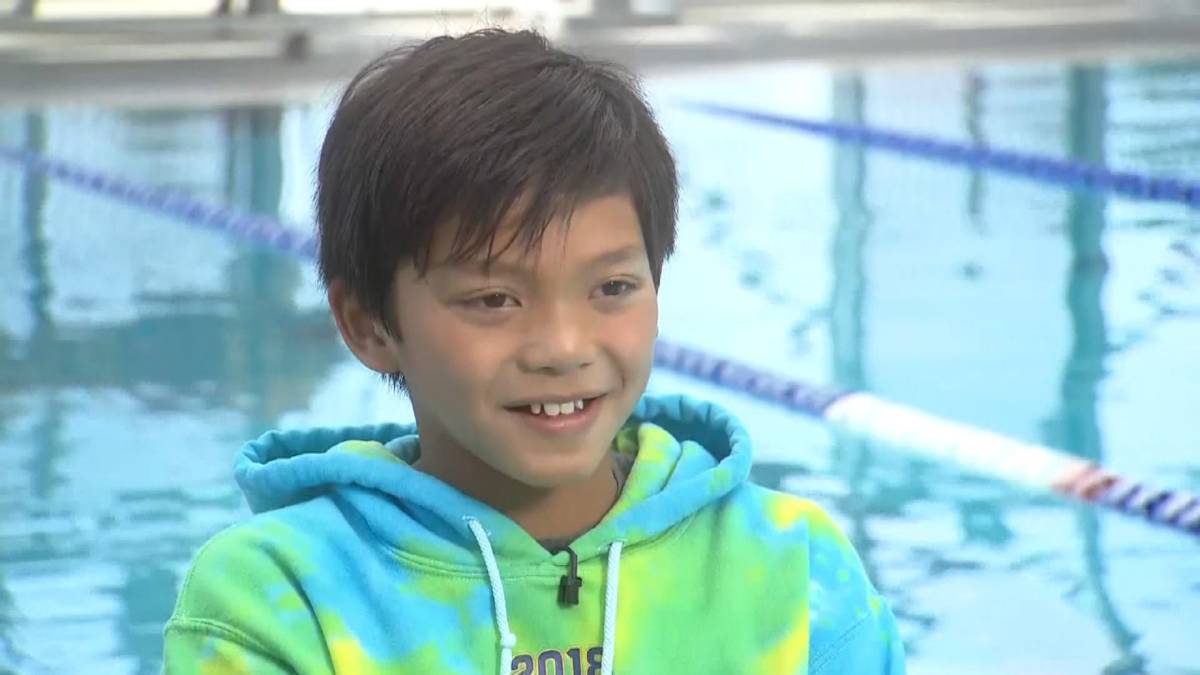 Clark (10) zwemt sneller dan olympisch kampioen