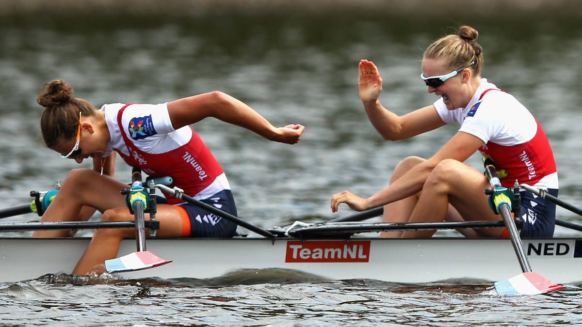 Medailles voor Nederlandse roeiers
