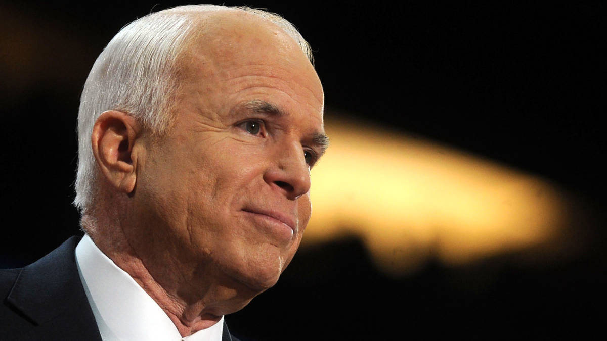 Senator John McCain op 81-jarige leeftijd overleden