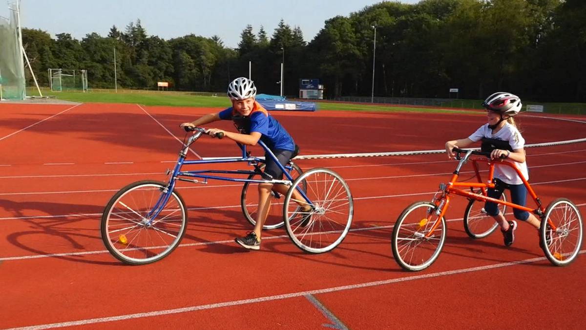 Razendsnel rennen op een RaceRunner